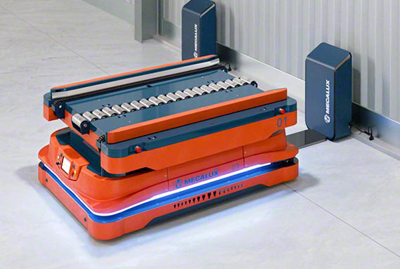 Autonomni mobilni roboti (AMR) - Mecalux.hr