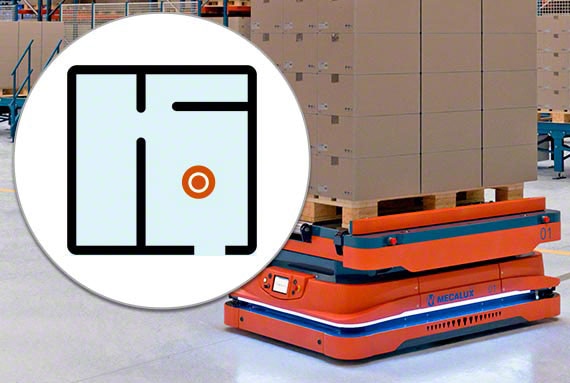 Autonomni mobilni roboti (AMR) - Mecalux.hr