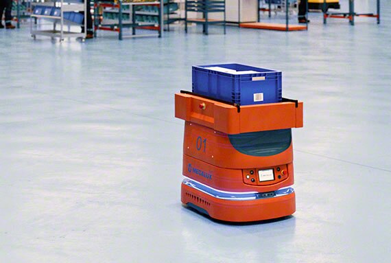 Autonomni mobilni roboti (AMR) - Mecalux.hr